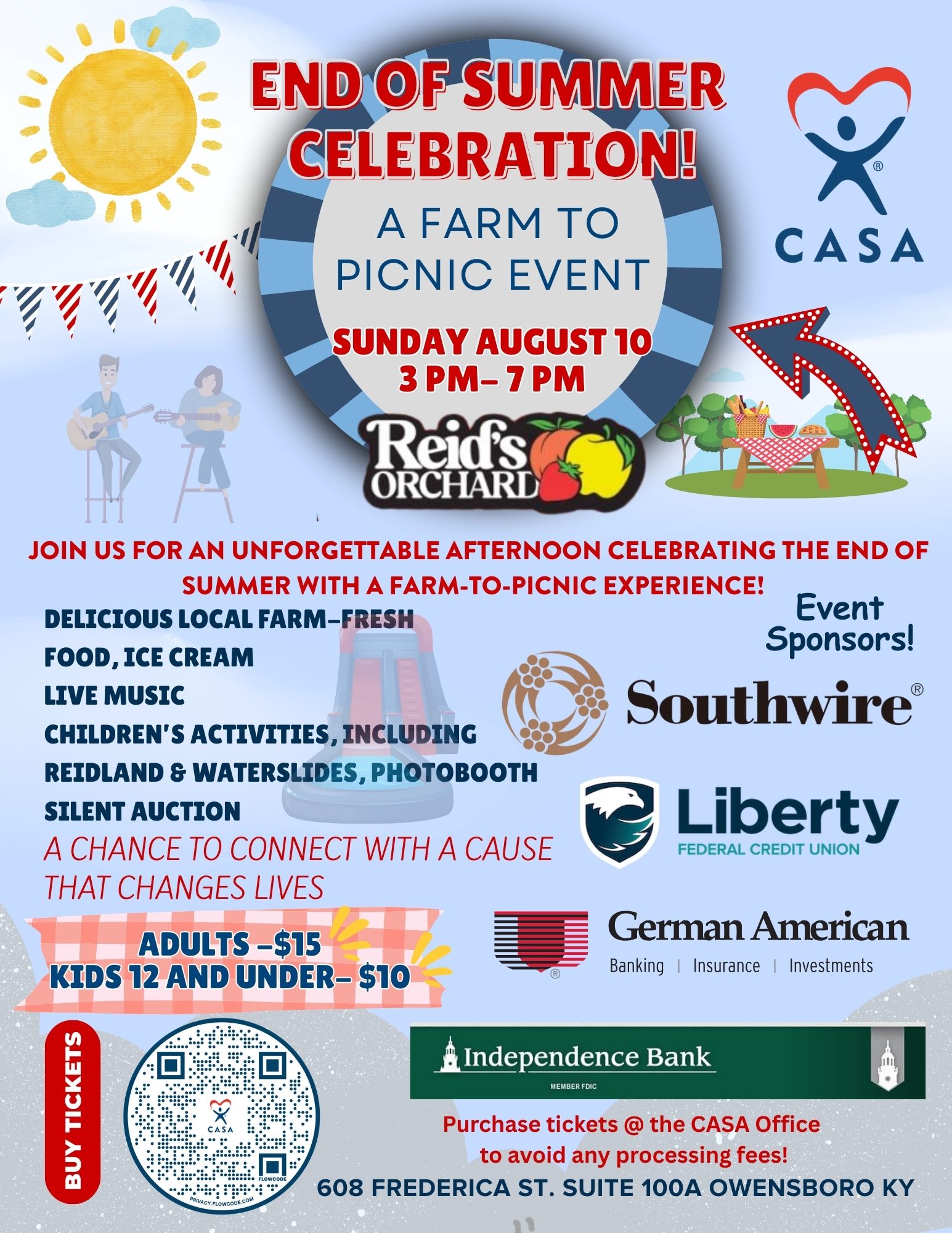 CASA of Ohio Valley – End of Summer Celebration: A Farm to Picnic Event ...